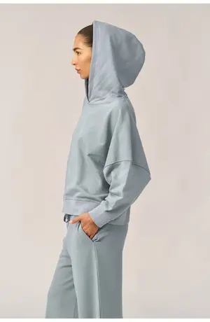 GOTTEX Hooded Sweatshirt - Light-blue