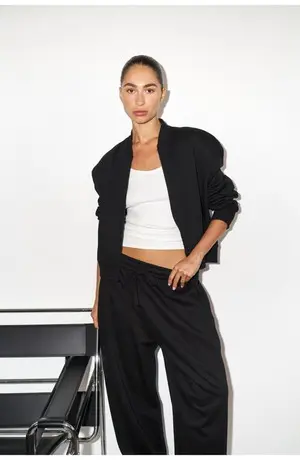 GOTTEX Cozy Coast Airport Button Up Shacket - Black