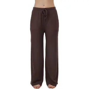GOTTEX Sandy Days Loungewear Wide Leg Bottoms Dark-brown