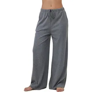 GOTTEX Sandy Days Loungewear Wide Leg Bottoms - Grey