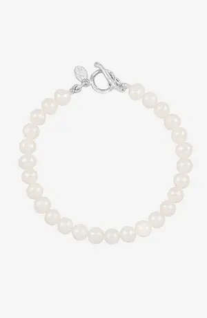 DOWER & HALL Freshwater Pearl And Bracelet - Sterling Silver