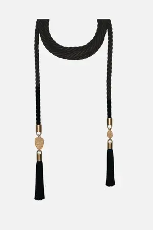 DANIELA MILLAN JEWELRY Silk Tassel Belt