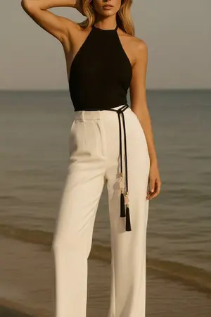 DANIELA MILLAN JEWELRY Silk Tassel Belt