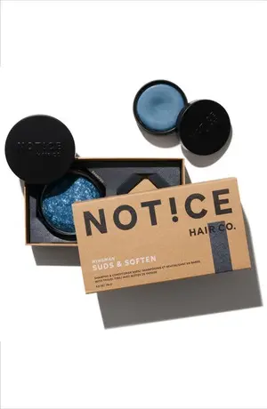NOTICE HAIR CO. Wingman Shampoo & Conditioner Bar Travel Set - N/a
