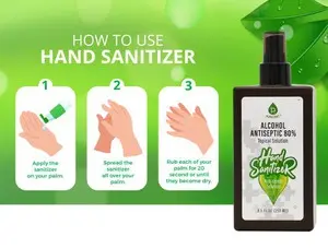 PURSONIC Moisturizing Hand Sanitizer 80% Alcohol