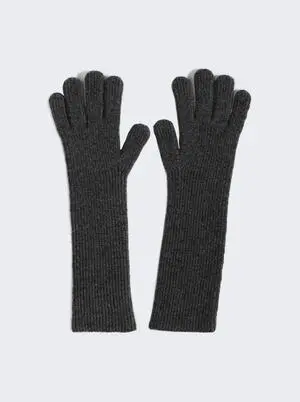 THE ROW Nippi Gloves - Grey