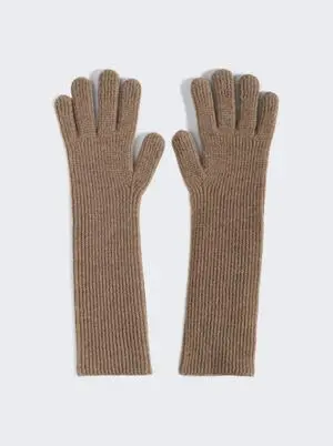 THE ROW Nippi Gloves - Tan