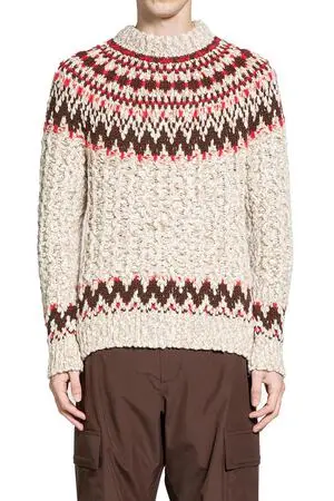 Moncler Moncler Grenoble Beige Knitwear - Beige