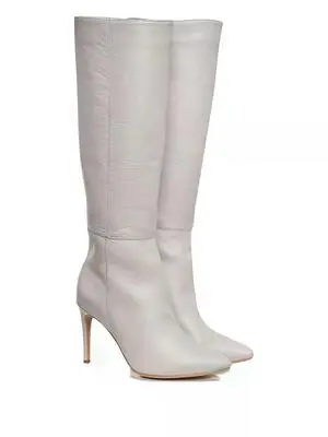 GINISSIMA 95mm Milla Knee-high Boots - Grey