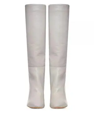 GINISSIMA 95mm Milla Knee-high Boots - Grey