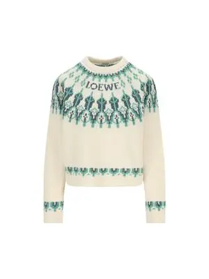 Loewe Round Neck Sweaters For Women