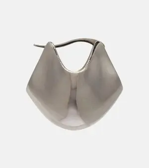 Khaite Lotus Tone Earrings - Silver