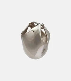 Khaite Lotus Tone Earrings - Silver