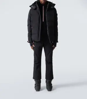 Moncler Technical Fleece Half-zip Ski Top