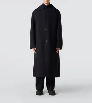 Moncler Jil Sander Virgin Wool Down Coat