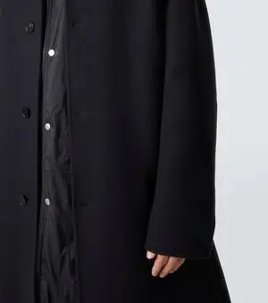 Moncler Jil Sander Virgin Wool Down Coat