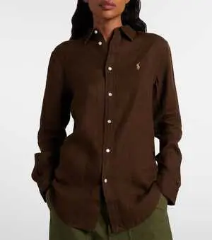 Polo Ralph Lauren Logo Linen Shirt
