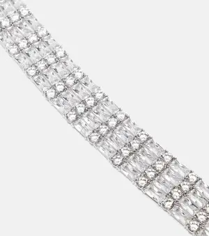 SELF-PORTRAIT Crystal-embellished Choker