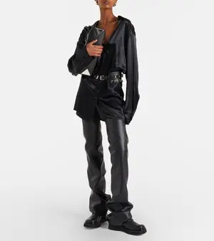 Attico Robin Over-the-knee Boots - Black