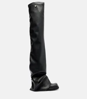 Attico Robin Over-the-knee Boots - Black
