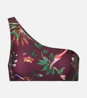 La DoubleJ Goddess Printed Bikini Top - Multicoloured