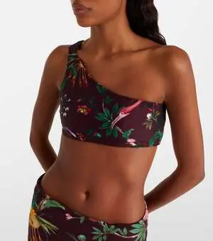 La DoubleJ Goddess Printed Bikini Top - Multicoloured