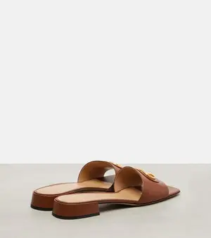 Valentino Garavani Vlogo Leather Sandals