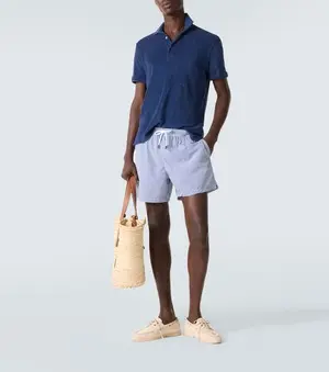 Fedeli Mondial Cotton Terry Polo Shirt