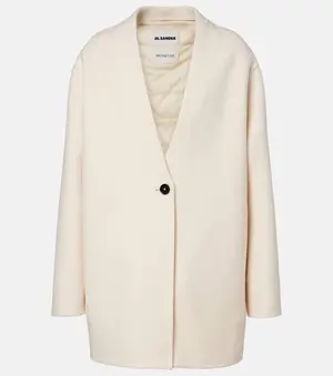 Moncler Jil Sander Virgin Wool Down Coat