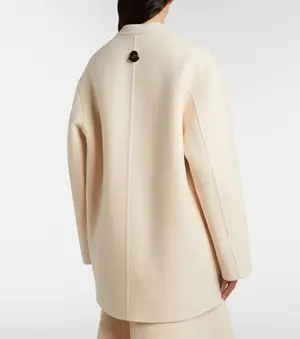 Moncler Jil Sander Virgin Wool Down Coat
