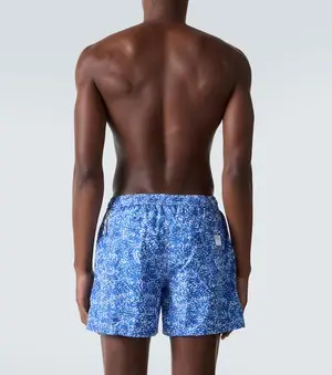 Fedeli Madeira Printed Swim Trunks