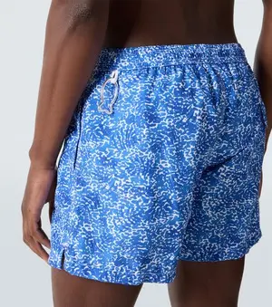 Fedeli Madeira Printed Swim Trunks