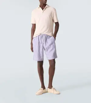 Fedeli Mondial Cotton Terry Polo Shirt