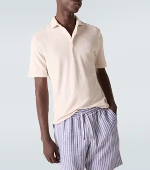 Fedeli Mondial Cotton Terry Polo Shirt
