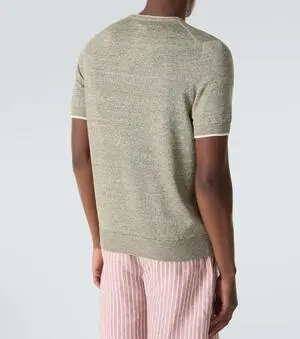 Fedeli Linen And Cotton Sweater