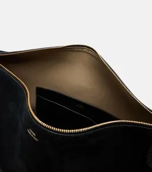TOTEME Suede Tote Bag - Black