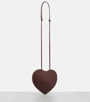Alaïa Le Coeur Small Shoulder Bag - Brown