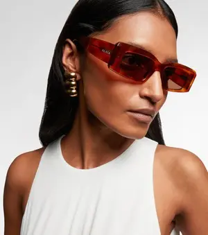 Alaïa Absolu Rectangle Sunglasses