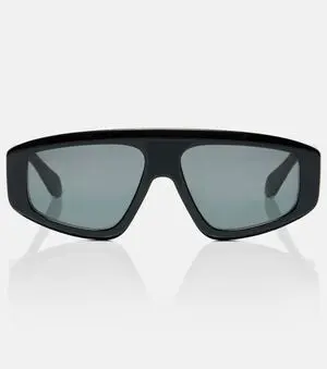 Alaïa Absolu Shield Sunglasses - Black