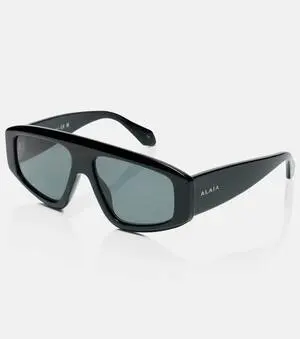 Alaïa Absolu Shield Sunglasses - Black