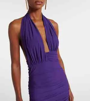 Christopher Esber Halterneck Open-back Maxi Dress