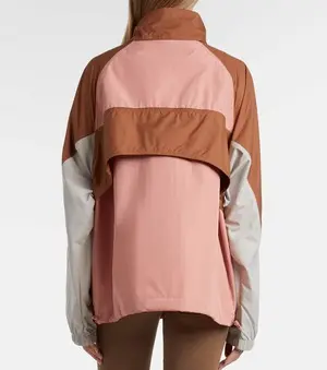 Adidas By Stella McCartney Colorblocked Technical Jacket