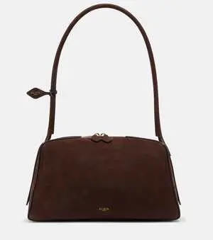 Alaïa Le Bouledogue Medium Leather Shoulder Bag - Brown