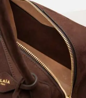 Alaïa Le Bouledogue Medium Leather Shoulder Bag - Brown