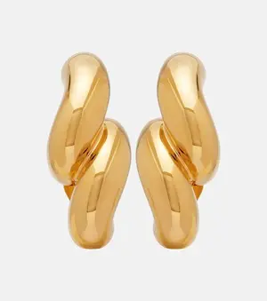 Alaïa Torsion Clip-on Earrings - Gold
