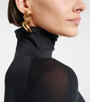 Alaïa Torsion Earrings - Gold