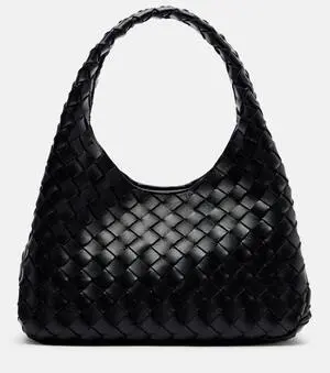 Women's Black Bottega Bag Shoulder Bags