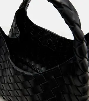 Bottega Veneta Campana Small Shoulder Bag - Black