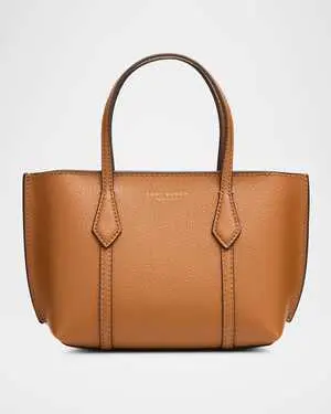 Tory Burch Perry Grain Leather Tote Bag - Autumn Bro