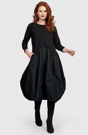 Alembika Maxima Crew Cocoon Dress